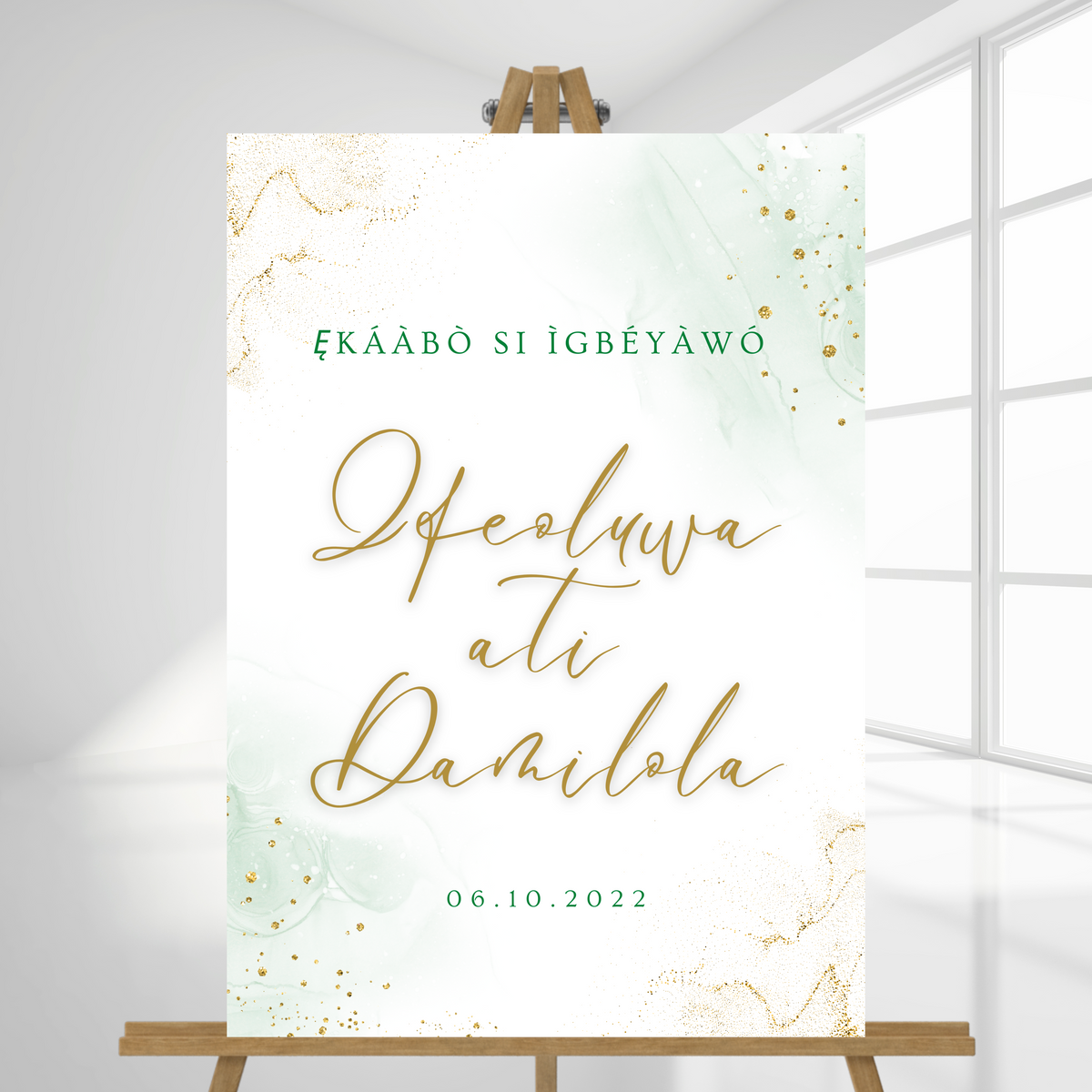 Traditional Yoruba Welcome Sign – Printee Planet