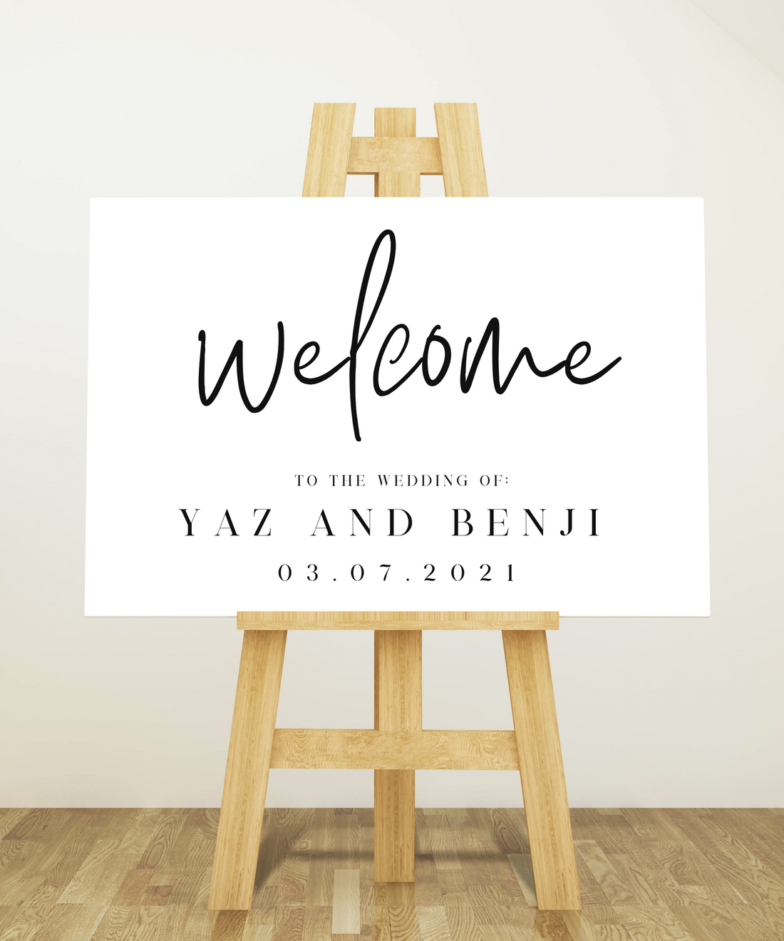 A2 Welcome Sign Template – Printee Planet
